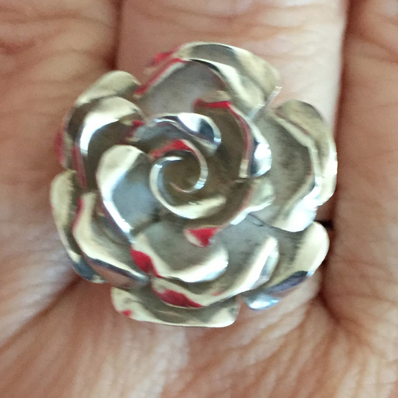 DIVINE, Zurich | Jewelry | Divine Silver Rose Ring | Poshmark